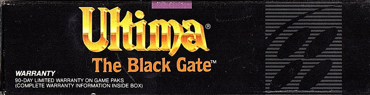 Ultima: The Black Gate cover or packaging material - MobyGames