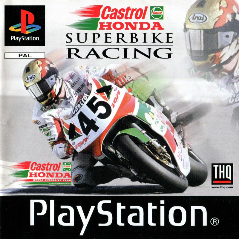 Castrol Honda Superbike Racing cover or packaging material - MobyGames