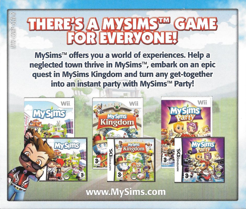 MySims: Racing cover or packaging material - MobyGames