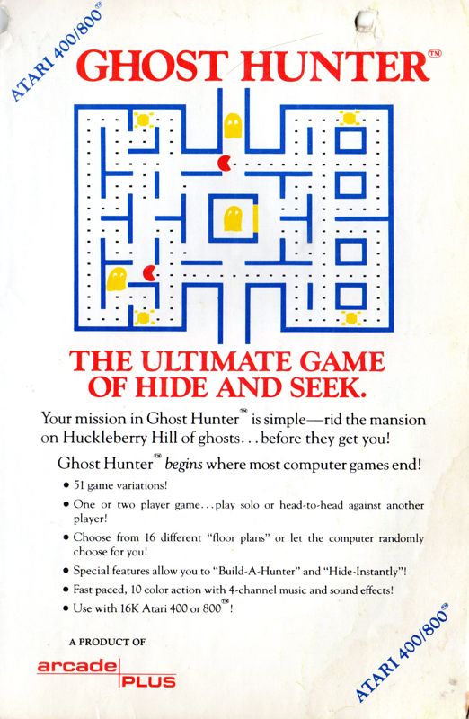 Ghost Hunter (1981) - MobyGames