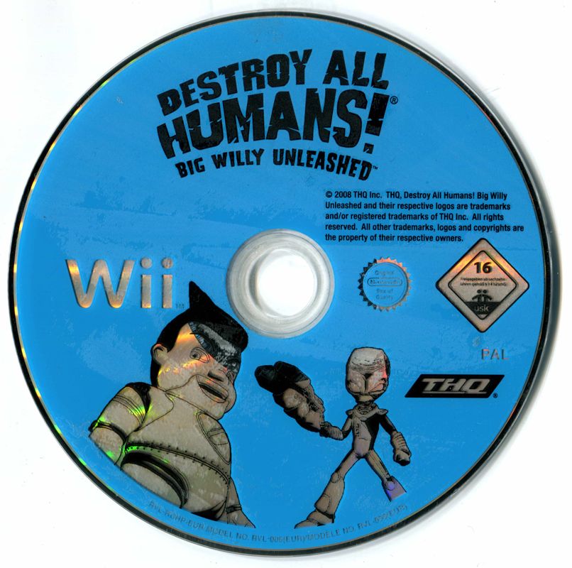 Destroy All Humans! Big Willy Unleashed cover or packaging material ...