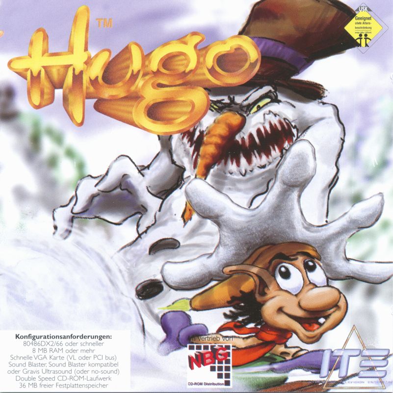 Hugo cover or packaging material - MobyGames