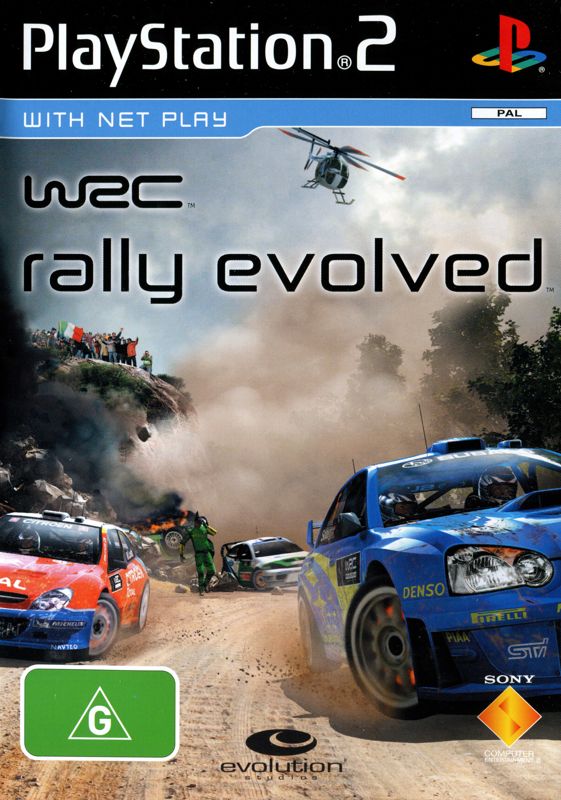 WRC: Rally Evolved cover or packaging material - MobyGames
