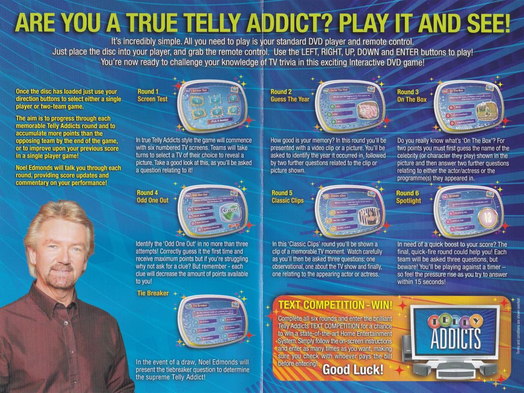Telly Addicts cover or packaging material - MobyGames