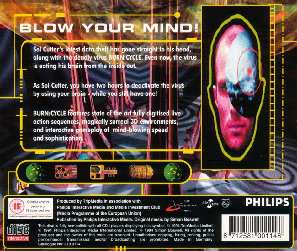 Burn:Cycle cover or packaging material - MobyGames