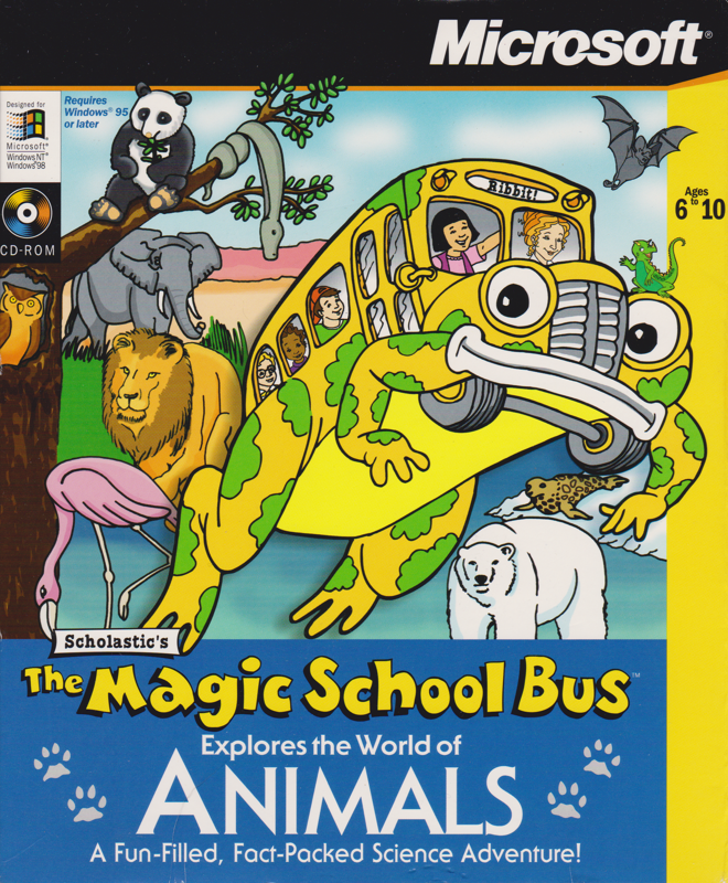 Scholastic's The Magic School Bus Explores the World of Animals - MobyGames