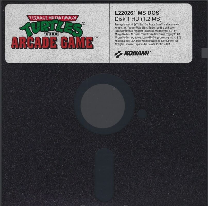 Teenage Mutant Ninja Turtles cover or packaging material - MobyGames