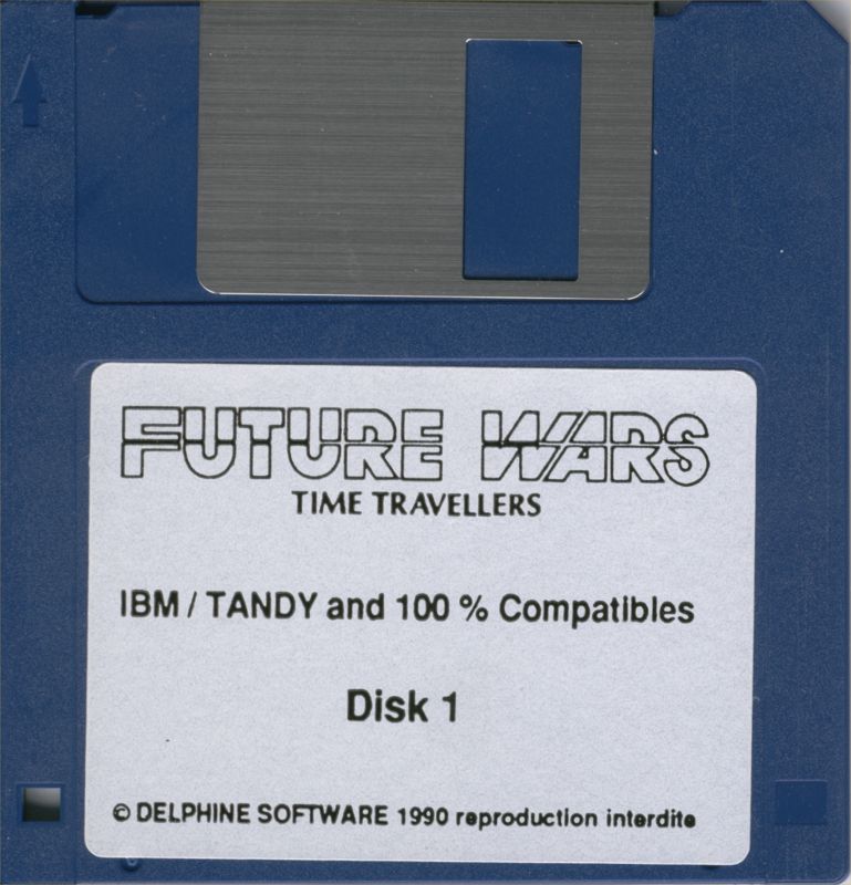 Future Wars: Adventures in Time cover or packaging material - MobyGames