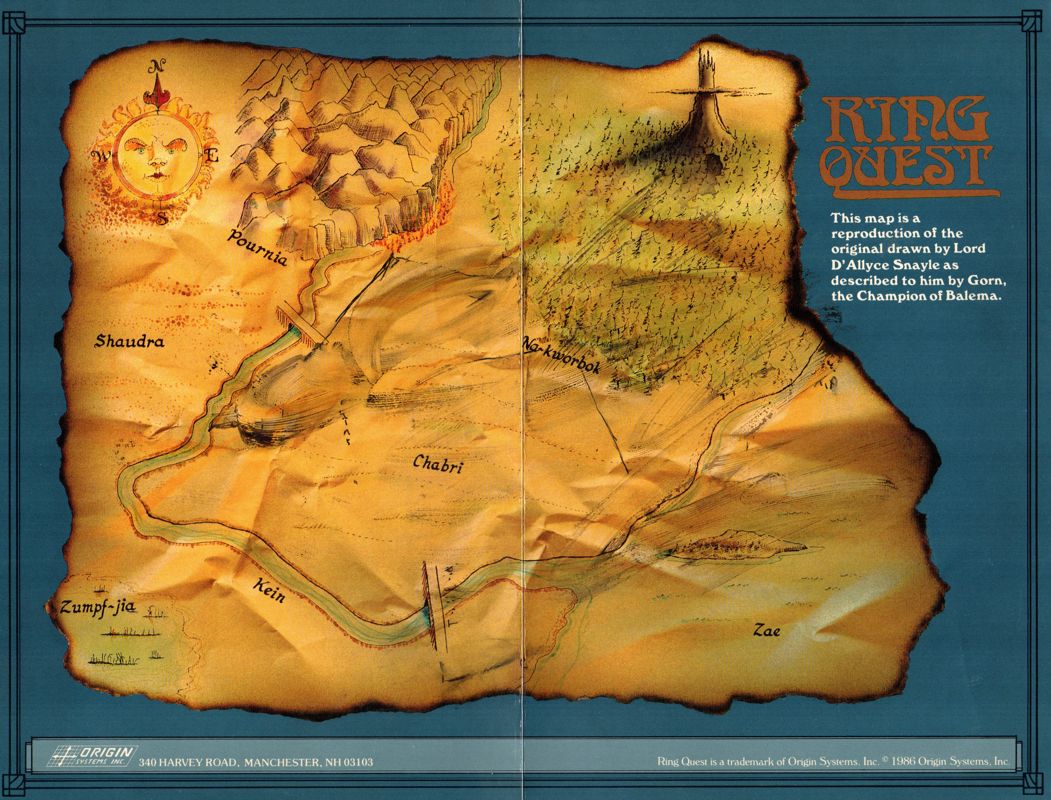 Ring Quest cover or packaging material - MobyGames