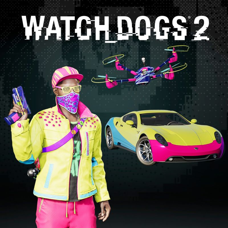Watch_Dogs 2: Glow_Pro Pack cover or packaging material - MobyGames