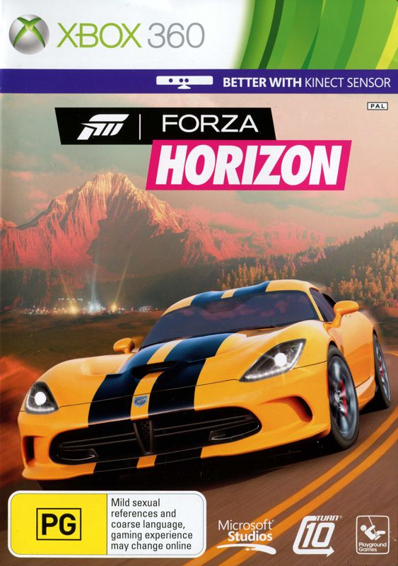 Forza Horizon cover or packaging material - MobyGames