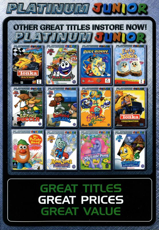 Backyard Baseball cover or packaging material - MobyGames