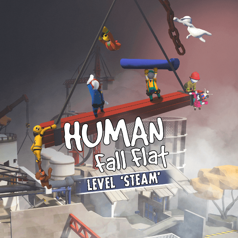 Human: Fall Flat - Level 'Steam' - MobyGames