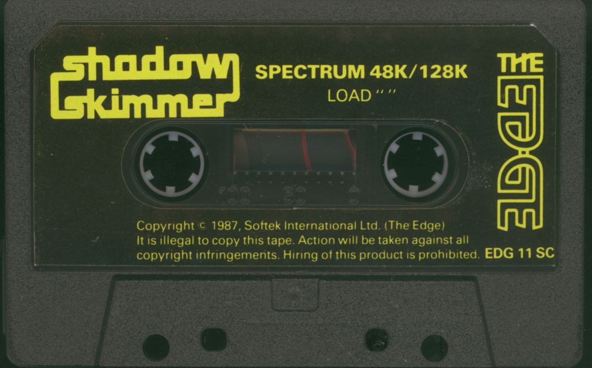 Shadow Skimmer cover or packaging material - MobyGames