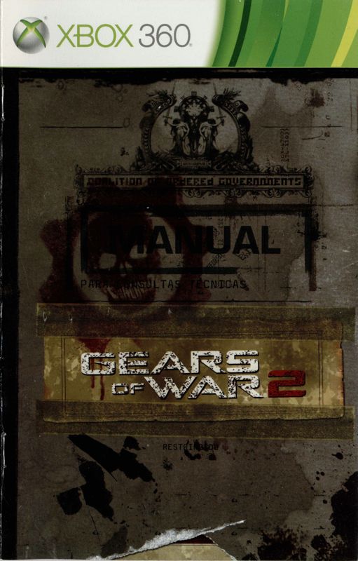 Gears of War 2 cover or packaging material - MobyGames