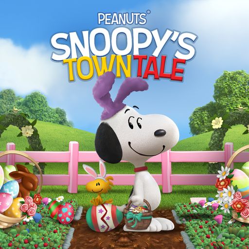 Peanuts: Snoopy Town Tale cover or packaging material - MobyGames