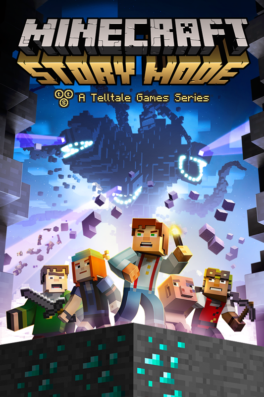 Minecraft: Story Mode cover or packaging material - MobyGames