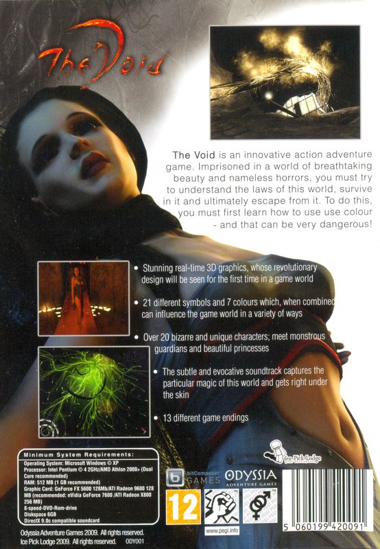 The Void cover or packaging material - MobyGames
