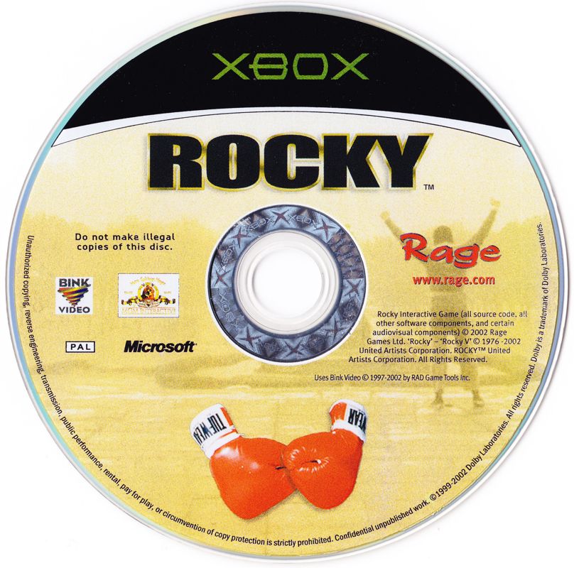 Rocky cover or packaging material - MobyGames