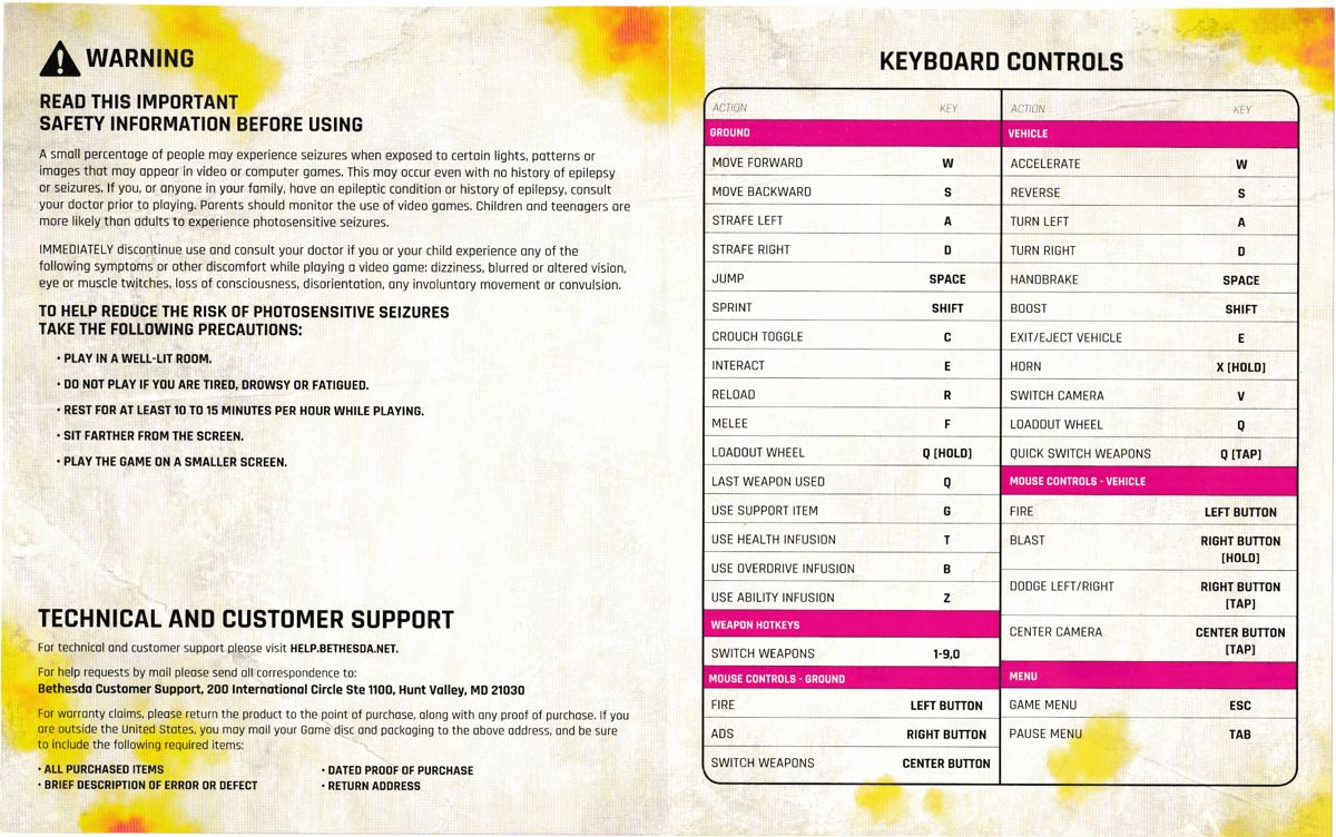 Rage 2 (Deluxe Edition) cover or packaging material - MobyGames