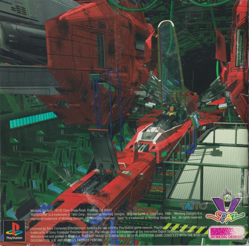 RayStorm cover or packaging material - MobyGames