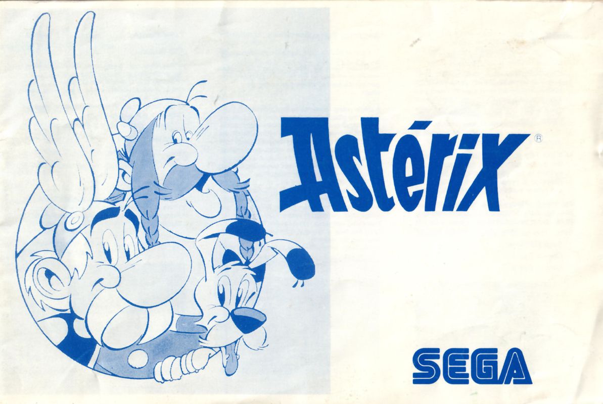Astérix cover or packaging material - MobyGames