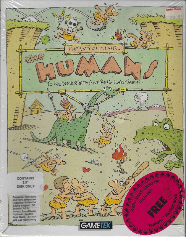 The Humans cover or packaging material - MobyGames