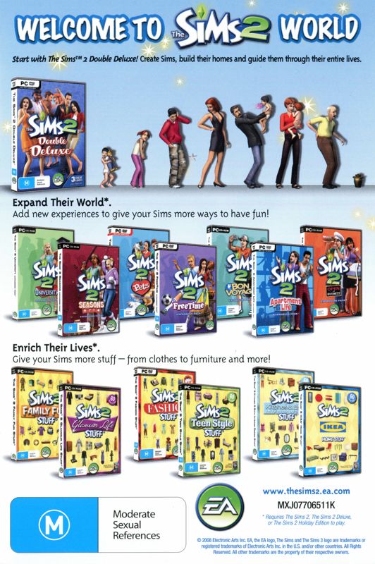 The Sims 2: Pets cover or packaging material - MobyGames