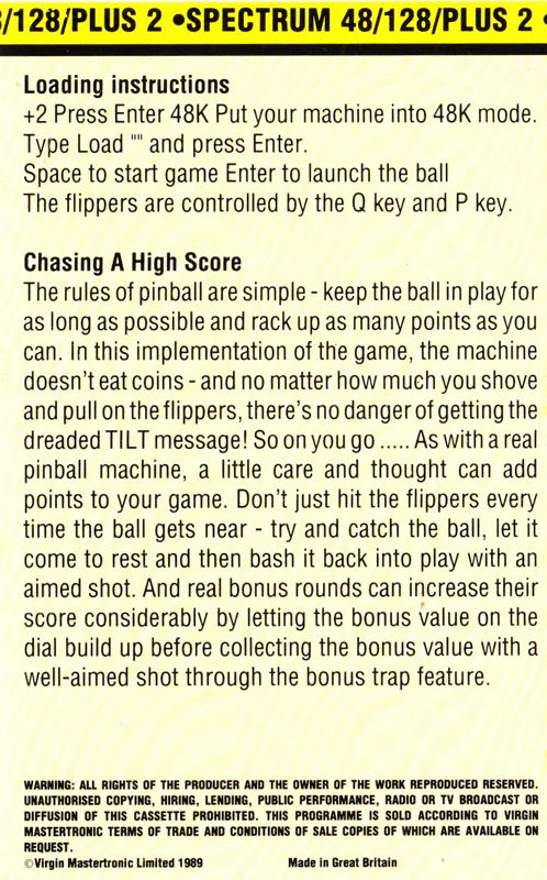 3D-Pinball cover or packaging material - MobyGames