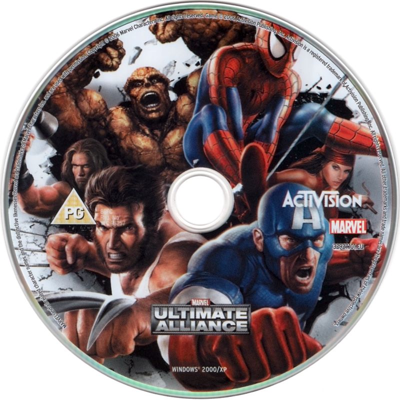 Marvel Ultimate Alliance cover or packaging material - MobyGames