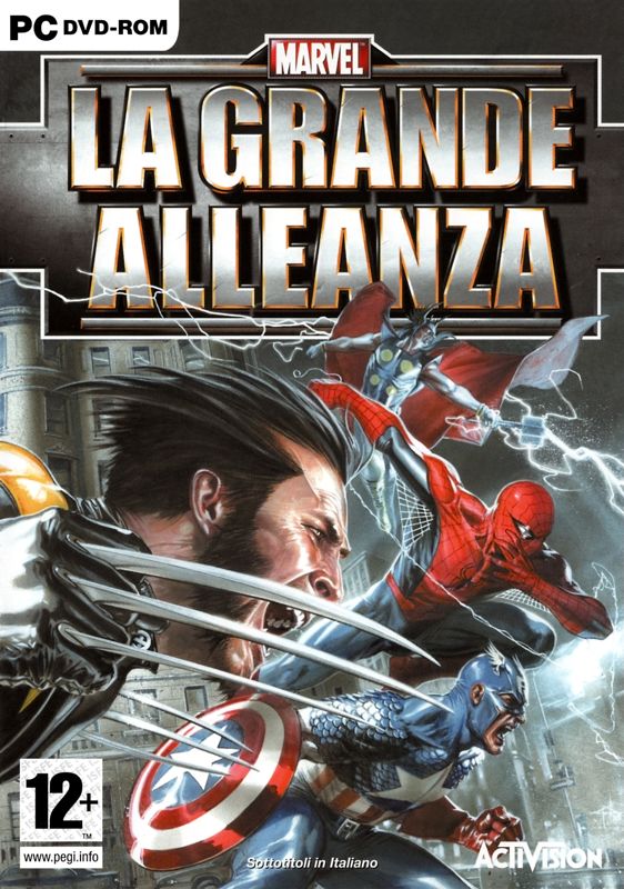 Marvel Ultimate Alliance cover or packaging material - MobyGames