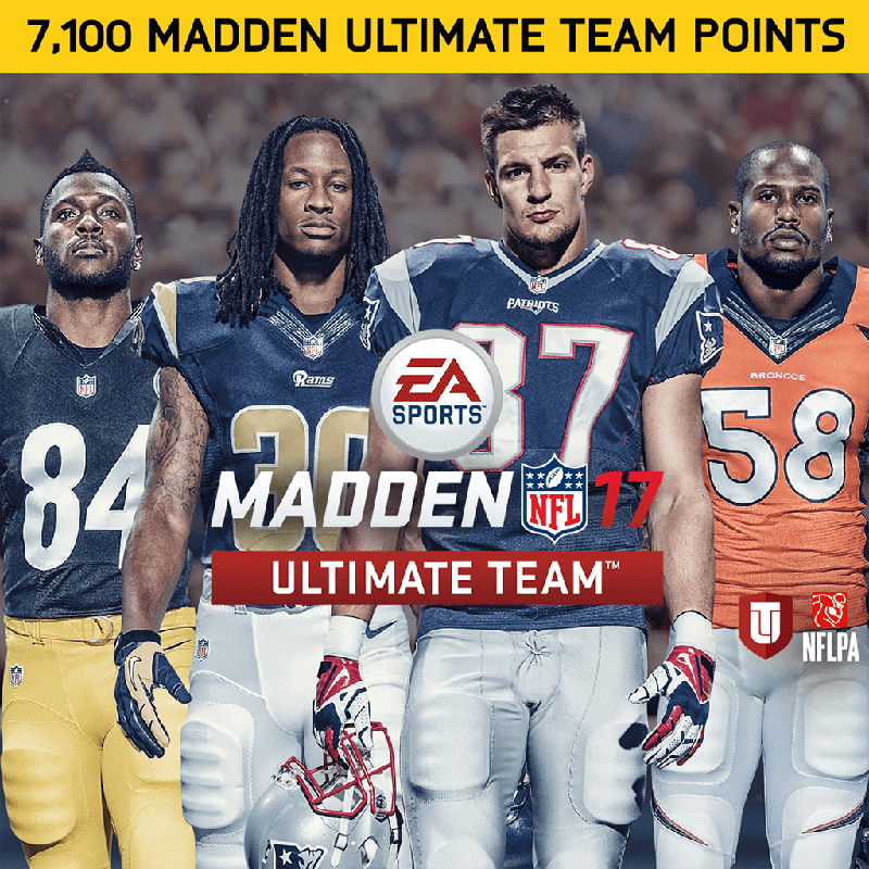 Madden NFL 17: 7,100 Madden Ultimate Team Points - MobyGames