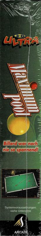 Maximum Pool cover or packaging material - MobyGames