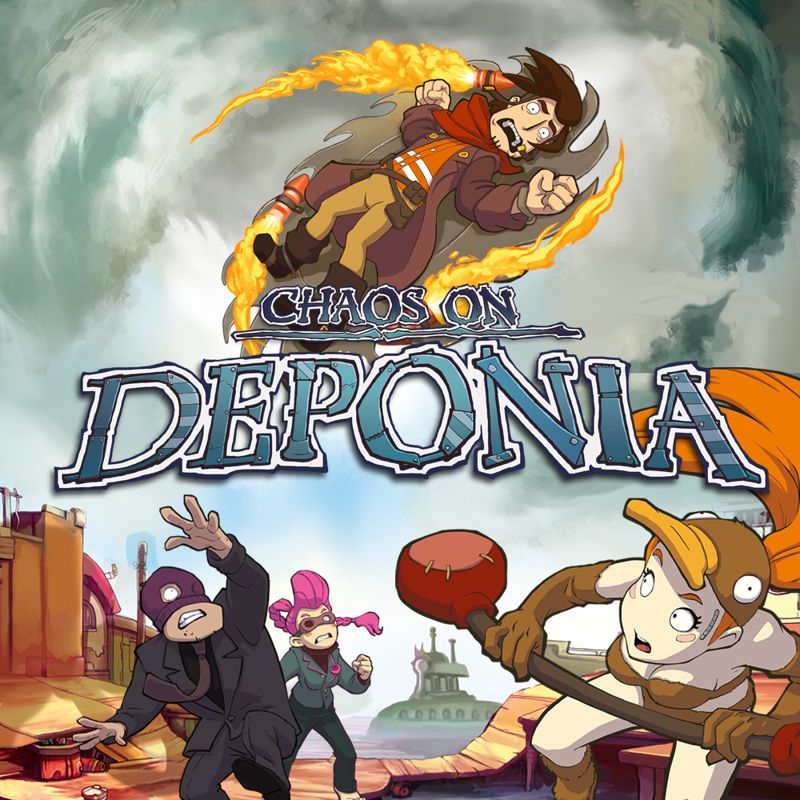 Chaos on Deponia cover or packaging material - MobyGames