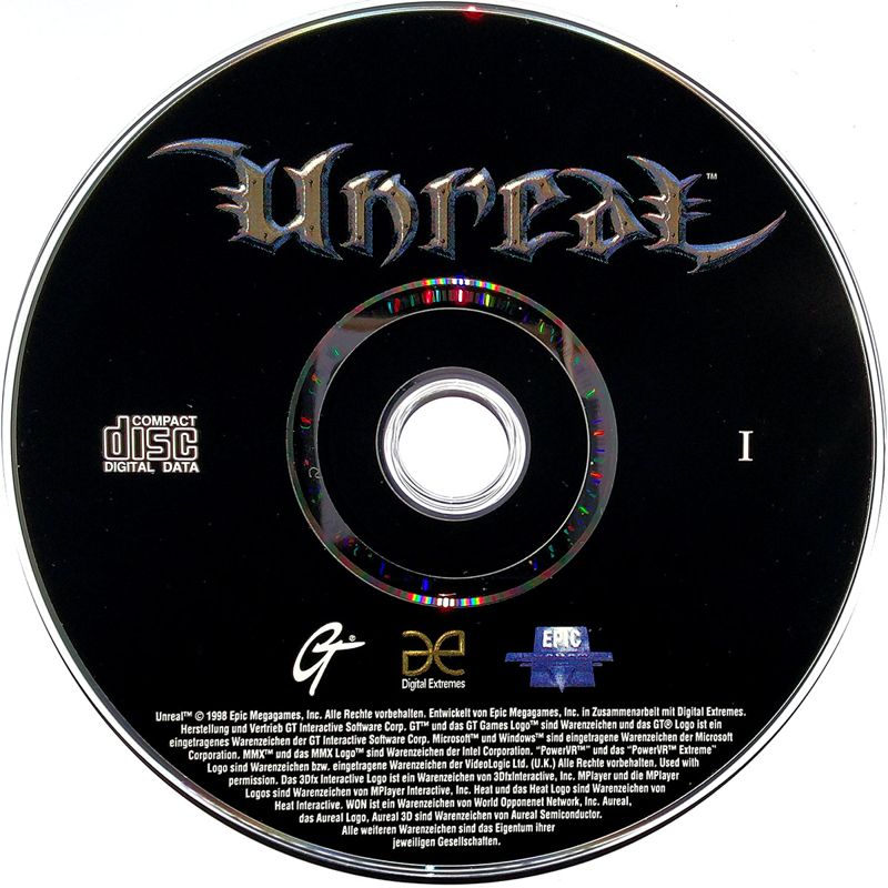 Unreal cover or packaging material - MobyGames