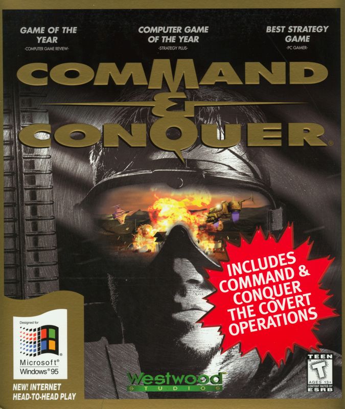 Command & Conquer + The Covert Operations cover or packaging material ...