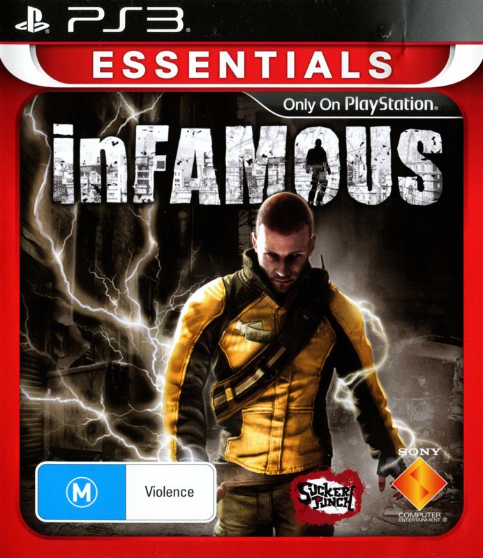 inFAMOUS cover or packaging material - MobyGames