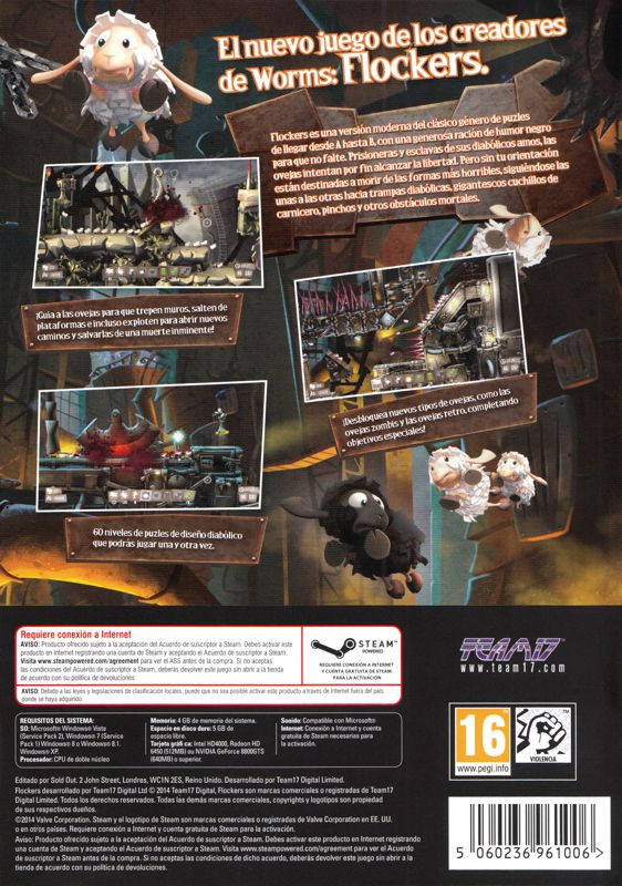 Flockers cover or packaging material - MobyGames