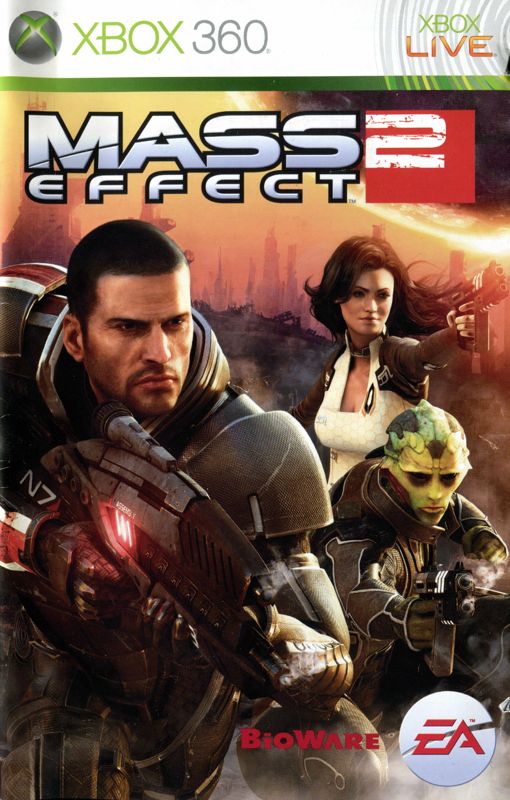 Mass Effect 2 cover or packaging material - MobyGames