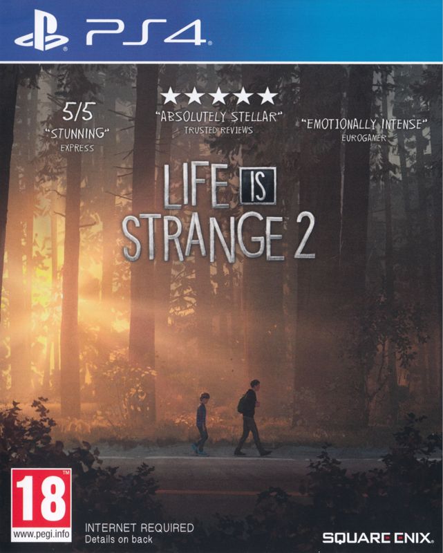 Life Is Strange 2 cover or packaging material - MobyGames