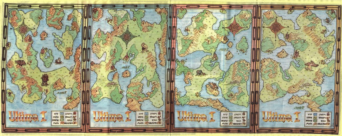 Ultima I cover or packaging material - MobyGames