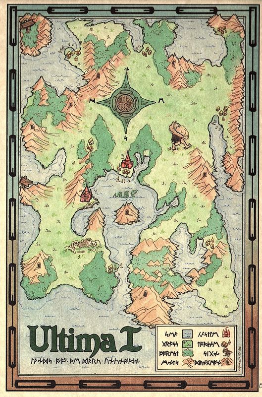 Ultima I cover or packaging material - MobyGames