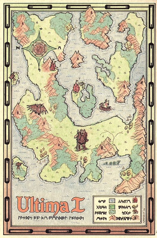 Ultima I cover or packaging material - MobyGames