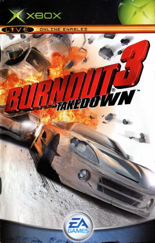 Burnout 3: Takedown cover or packaging material - MobyGames
