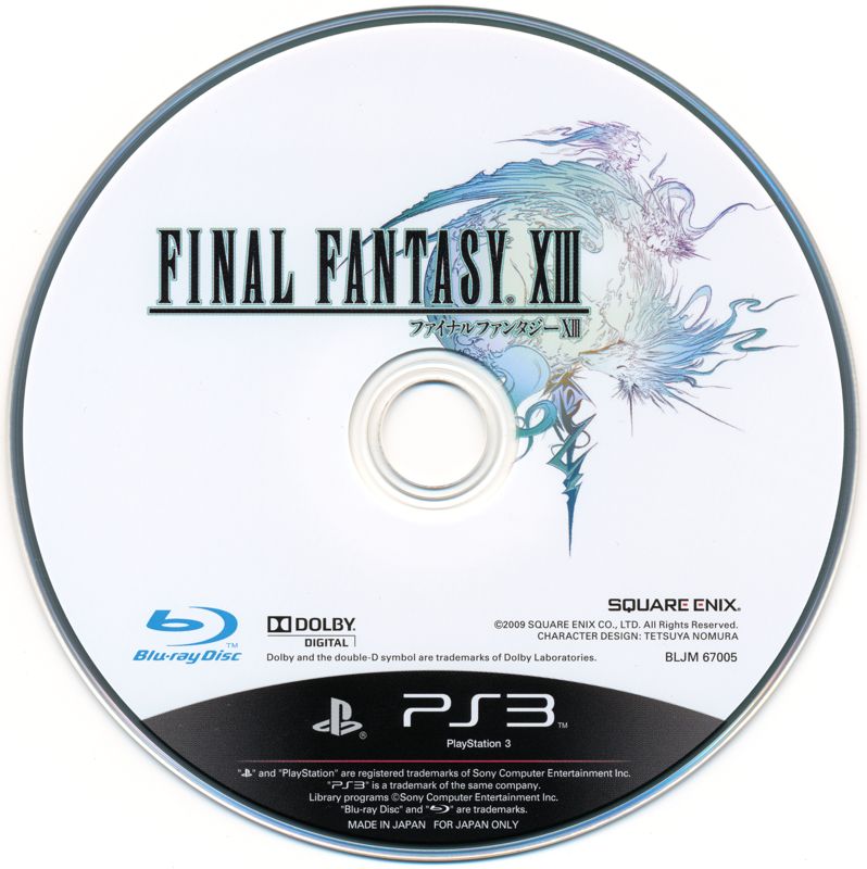 Final Fantasy XIII cover or packaging material - MobyGames