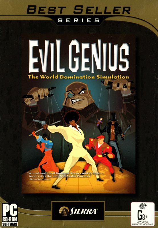 Evil Genius cover or packaging material - MobyGames