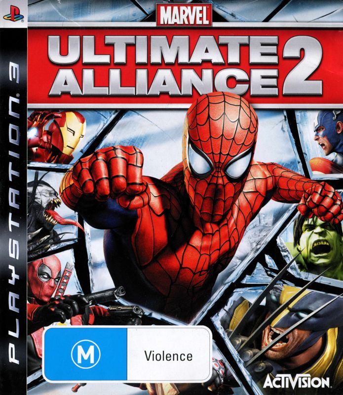 Marvel Ultimate Alliance 2 cover or packaging material - MobyGames