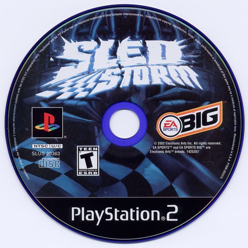 Sled Storm cover or packaging material - MobyGames