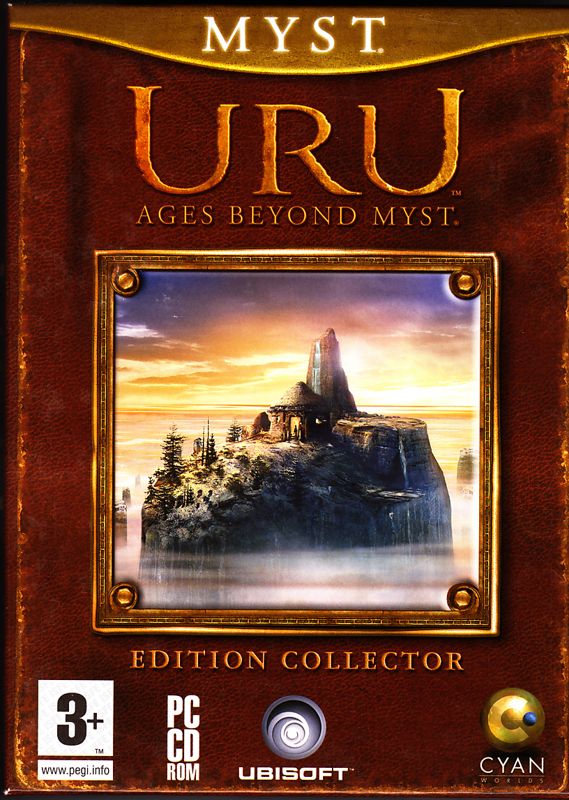 Uru: Ages Beyond Myst (Collectors Edition) cover or packaging material ...