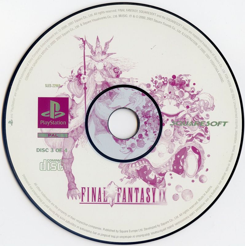 Final Fantasy IX cover or packaging material - MobyGames